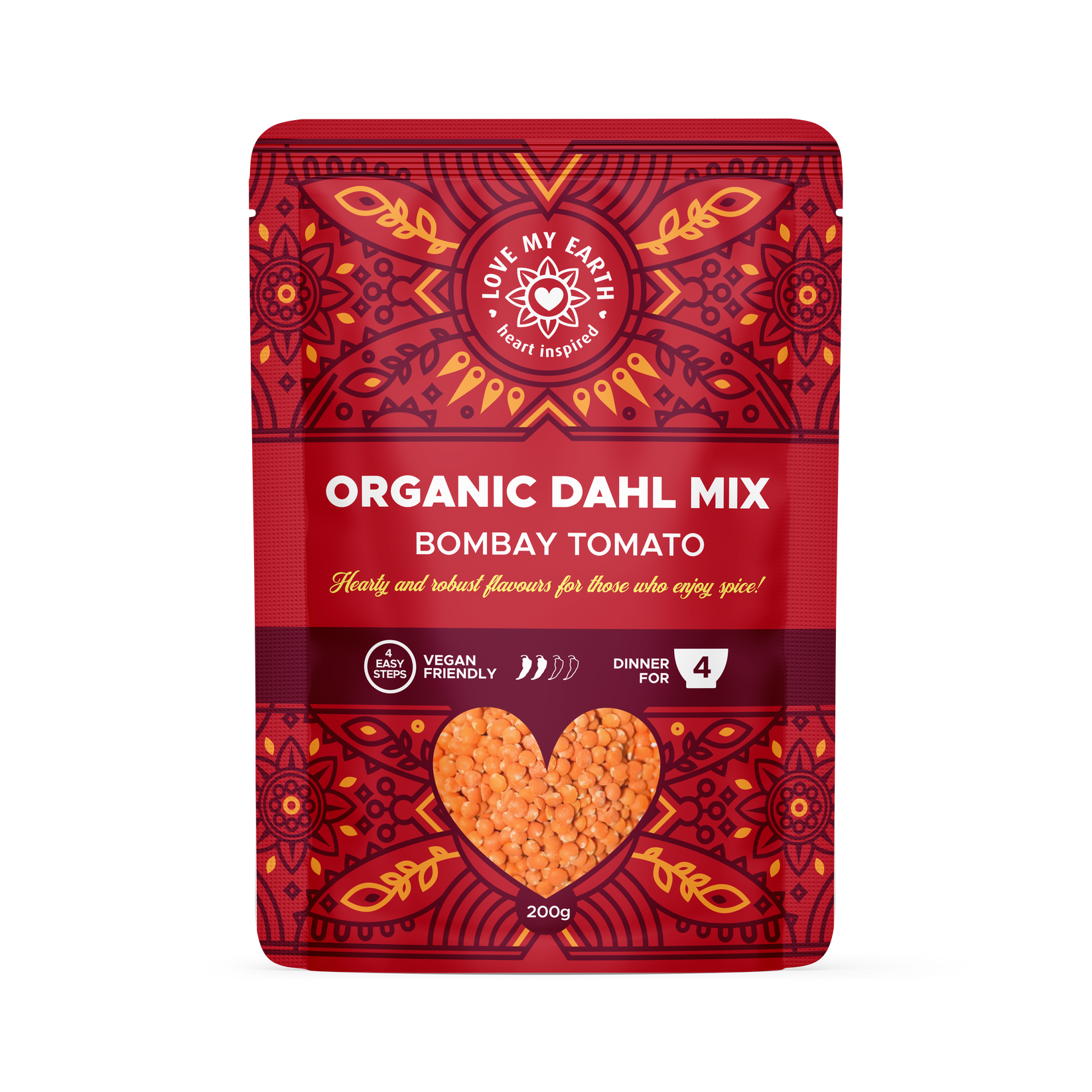Organic Dahl Mix BOMBAY TOMATO – Lovemyearth