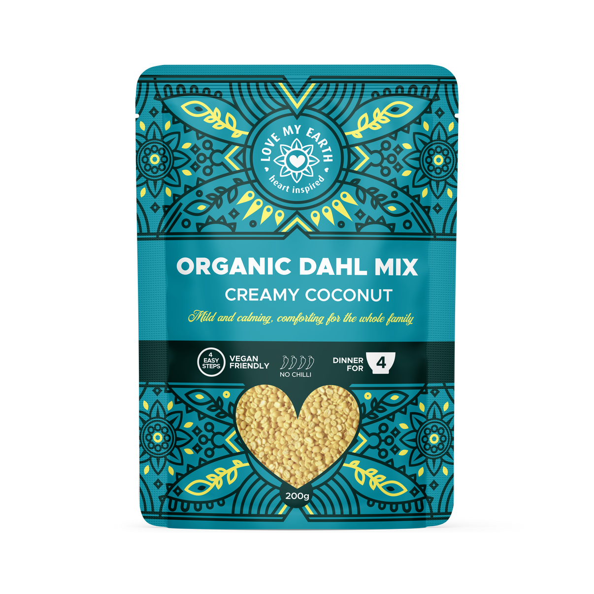 Organic Dahl Mix CREAMY COCONUT – Lovemyearth