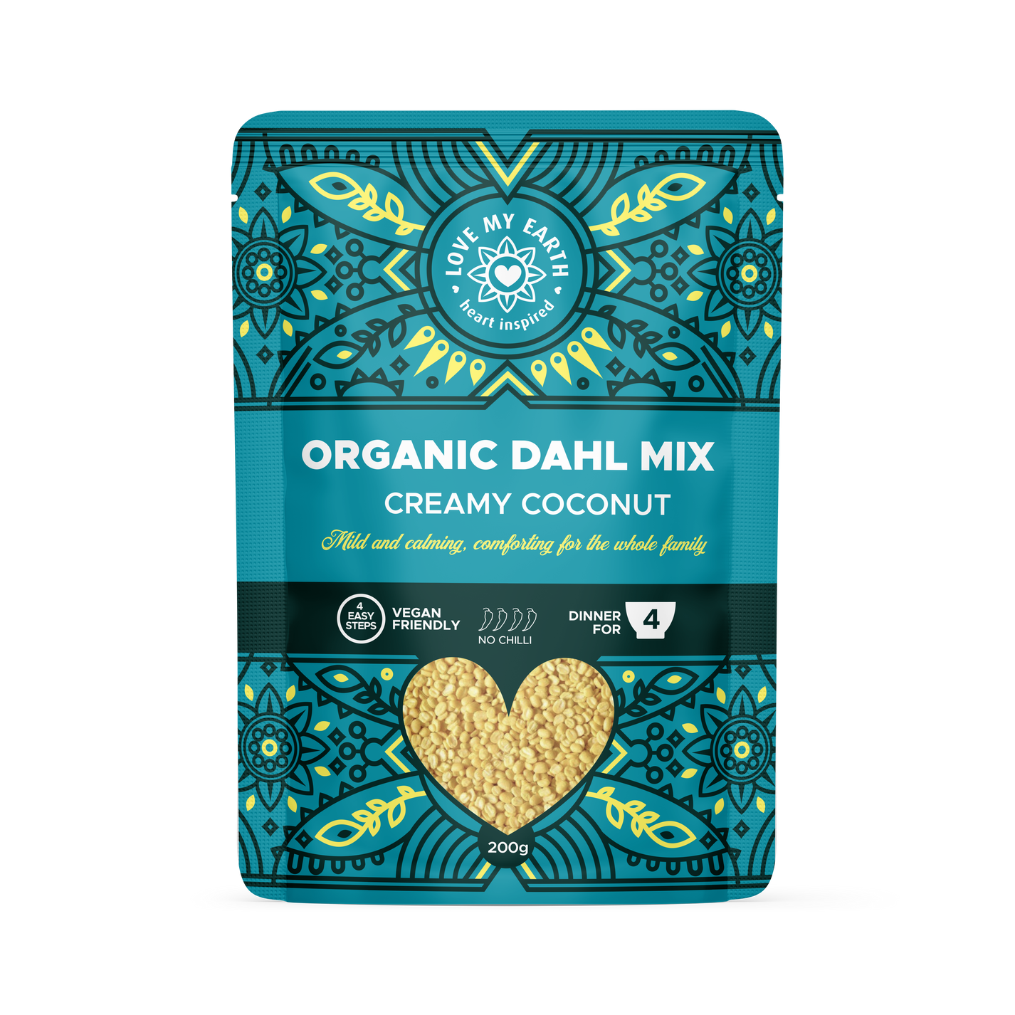 Organic Dahl Mix CREAMY COCONUT – Lovemyearth