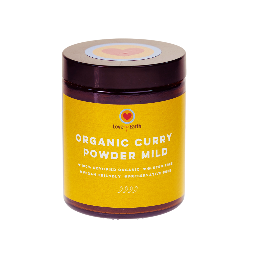 Organic Curry Powder Mild 80g – Lovemyearth