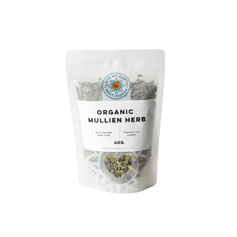 Organic Mullein Herb 40g – Lovemyearth