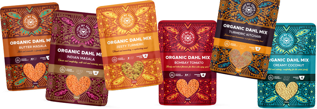 Love My Earth | Healthy Meals | Organic Spice Mixes, Dhals & Rices ...