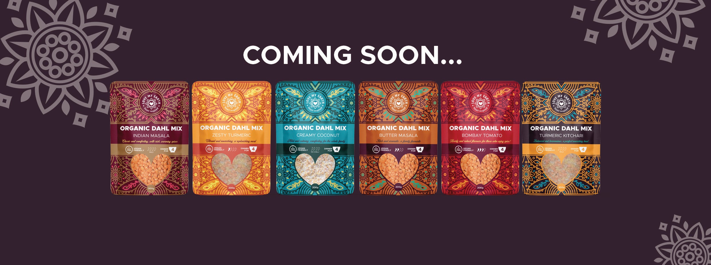 Love My Earth | Healthy Meals | Organic Spice Mixes, Dhals & Rices ...