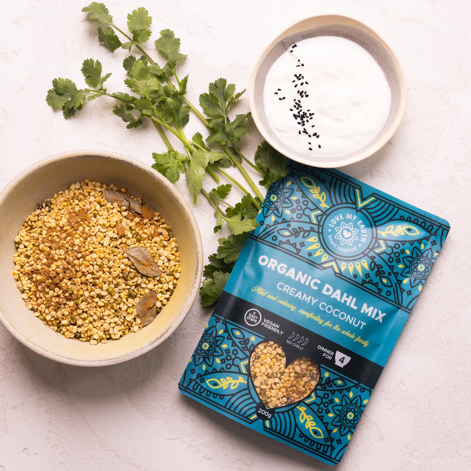 Organic Dahl Mix CREAMY COCONUT – Lovemyearth