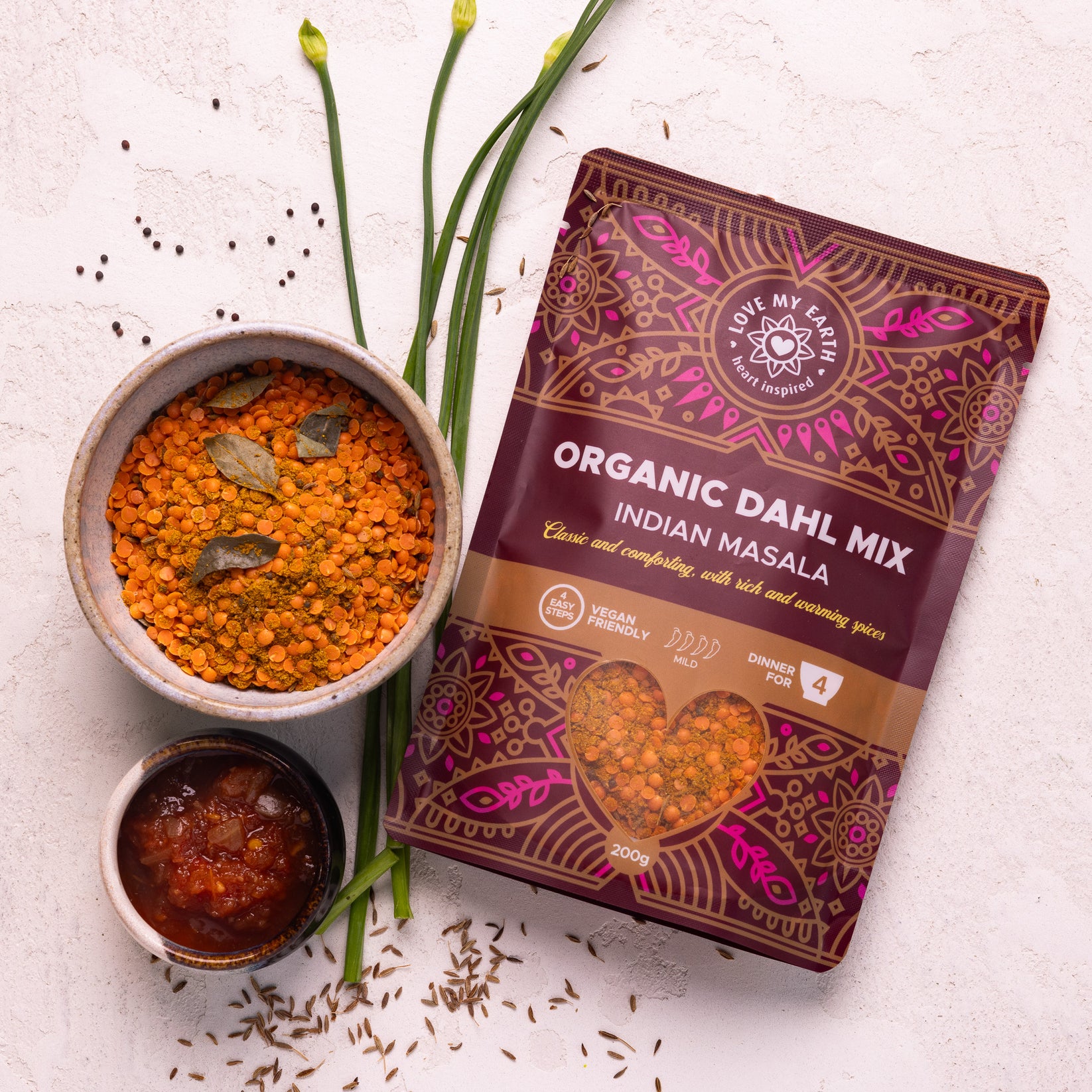 Organic Dahl Mix INDIAN MASALA – Lovemyearth